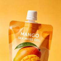 China Custom Printed Spout Pouch for Liquids | Stand‑Up Flexible Packaging for Sea Moss Gel, Juices & Beverages for sale