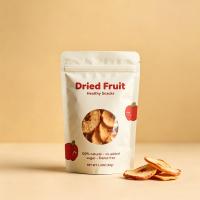 China Custom Stand‑Up Pouch with Window | Resealable Flexible Bag for Dried Fruits, Healthy Snacks & Dry Foods for sale