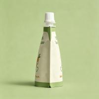 China 100% Compostable Spout Pouch | Eco‑Friendly Stand‑Up Pouch for Organic Baby Food & Purees for sale