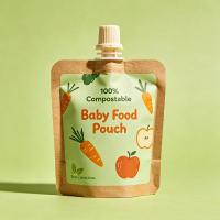 China Custom Printed Kraft Paper Spout Pouch | High‑Barrier Sustainable Packaging for Natural Food Products for sale