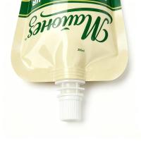 China 200ml Custom Contour Spout Pouch | High‑Barrier Sauce Packaging with Unique Ergonomic Shape for sale