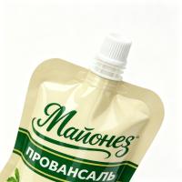 China 200ml Custom Contour Spout Pouch | High‑Barrier Sauce Packaging with Unique Ergonomic Shape for sale