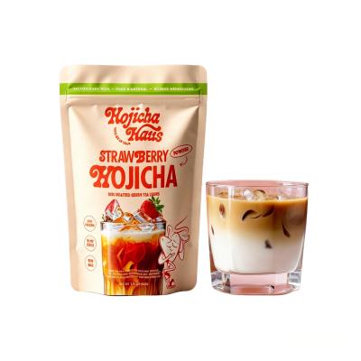 China Vintage Custom Kraft Stand‑Up Pouch | High‑Barrier Packaging for Hojicha, Fruit‑Infused Tea & Dry Mixes for sale