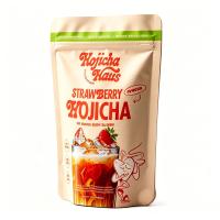China Vintage Custom Kraft Stand‑Up Pouch | High‑Barrier Packaging for Hojicha, Fruit‑Infused Tea & Dry Mixes for sale