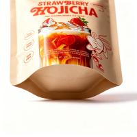 China Vintage Custom Kraft Stand‑Up Pouch | High‑Barrier Packaging for Hojicha, Fruit‑Infused Tea & Dry Mixes for sale