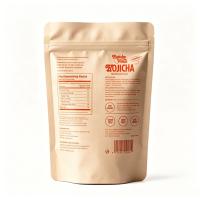 China Vintage Custom Kraft Stand‑Up Pouch | High‑Barrier Packaging for Hojicha, Fruit‑Infused Tea & Dry Mixes for sale