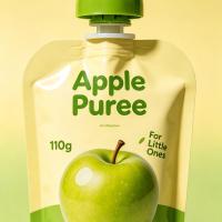 China Food‑Grade Custom Baby Food Packaging | Stand‑Up Spout Pouch for Apple Puree & Toddler Nutrition Products for sale