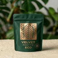 China Luxury Golden Foil Printed Matte Stand‑Up Pouch | Eco‑Friendly Resealable Flexible Packaging for Premium Dry Goods & Wellness Products for sale