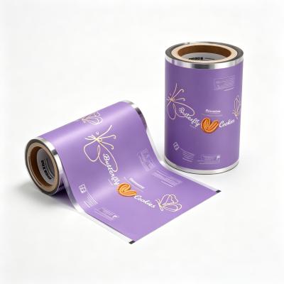 China Custom Printed High‑Barrier Laminated Film Roll | Food‑Grade Flexible Packaging for Cookies, Snacks & Baked Goods for sale