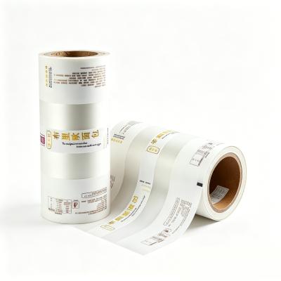 China Custom Matte Finish Bread Packaging Rollstock Film | High Barrier Food Grade Laminated Roll Film for Bakery Bread & Pastry Automatic Packing for sale