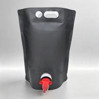 China Custom 3L Refillable Wine Pouch Bag Reusable Wine Pouch Hygienic for sale