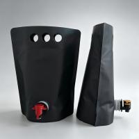 China Custom 3L Refillable Wine Pouch Bag Reusable Wine Pouch Hygienic for sale