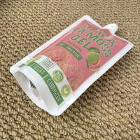China Custom Printed Stand Up Spout Pouch For Sea Moss Gel | Food Grade Leakproof Flexible Squeeze Pouch For Fruit Flavored Sea Moss Gel & Nutritional Gel Packaging for sale