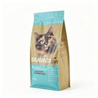 China Wholesale 2kg Large Capacity Cat Food Eight Side Seal Bag | Matte Color Block Flat Bottom Zipper Pouch With Custom Cat Breed Image Printing for sale