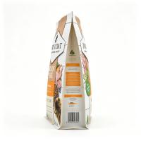 China Recyclable Heavy-Duty Side Seal Pet Food Bag | Slider Zipper Flat Bottom Pouch For 4kg Grain-Free Adult Cat Dry Kibble Eco-Friendly Packaging for sale