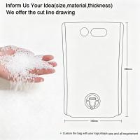 China Custom Matte Black Stand Up Wine Spout Pouch With Dual Carry Cutouts | Custom Shape Printed High Barrier Dispenser Bag For White Wine, Fruit Wine & Beverage Concentrate for sale