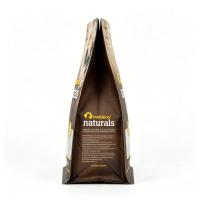 China Flat Bottom Pet Food Bag with Clear Window - Resealable Matte hang hole Resealable Pouch for Dog Treats & Kibble for sale