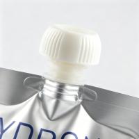 China 500ml Custom Shaped Spout Pouch For Pet Hydrogen Drinking Water | Aluminum Foil Stand Up Water Spout Bag OEM Print for sale