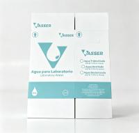 China 5L 20L Transparent Bag In Box BIB Water Pouches With Custom Printed Cardboard Box | Lab Water Flexible Bib Packaging OEM for sale