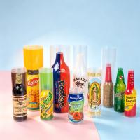 China Custom Print Shrink Sleeve Labels For Food Beverage Bottles & Jars | 360 Full Wrap Heat Shrink Wrap Labels OEM Custom Logo Printing for sale