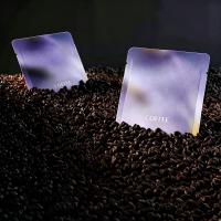 China Single-Serve Drip Coffee Sachets & Sample Flat Pouches | Custom Printed 3 Side Seal Coffee Sample Bags For Hanging Drip Coffee OEM Packaging for sale