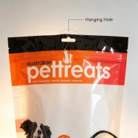 China Stand-Up Doypack Pet Food Bags With Bottom Gusset | Custom Printed Self-Standing Zipper Pouches For Dog Cat Treats OEM 100g-2.5kg for sale