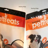 China Stand-Up Doypack Pet Food Bags With Bottom Gusset | Custom Printed Self-Standing Zipper Pouches For Dog Cat Treats OEM 100g-2.5kg for sale