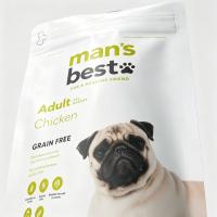China Stand-Up Pet Food Pouches With Pull Tab Zipper | User Friendly Visible Resealable Zip Doypack For Grain Free Dog Cat Food Custom Printed OEM for sale