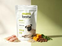 China Stand-Up Pet Food Pouches With Pull Tab Zipper | User Friendly Visible Resealable Zip Doypack For Grain Free Dog Cat Food Custom Printed OEM for sale
