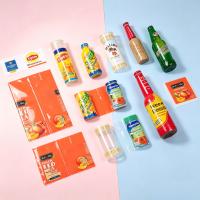 China Custom PVC Shrink Sleeve Labels For Juice Bottles | Full Wrap Heat Shrink Film Label For Iced Tea Fruit Drink Plastic Bottle OEM Printing for sale