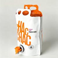 China Custom Die-Cut Handle Wine BIB Pouches With Dispenser Tap | High Barrier Aluminum Foil Stand Up Bulk Wine Bag For Cabernet Franc Pouch Wine OEM Custom Printing for sale