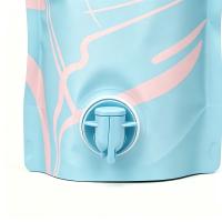 China Portable Liquid Soft Packaging Bags With Dispensing Valve | Custom Printed Stand Up Spout Pouches For Wine, Beverage, Syrup & Bulk Liquid OEM for sale