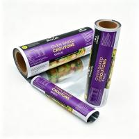 China Food Grade Laminated Composite Packaging Roll Film | BOPP/VMCPP PET/AL/PE Barrier Roll Stock For Automatic Snack Chips Biscuit Crouton Packing OEM Custom Printed for sale