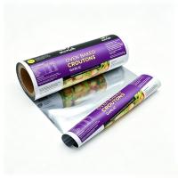 China Food Grade Laminated Composite Packaging Roll Film | BOPP/VMCPP PET/AL/PE Barrier Roll Stock For Automatic Snack Chips Biscuit Crouton Packing OEM Custom Printed for sale