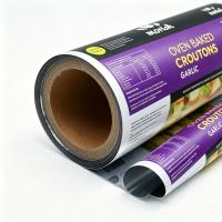 China Food Grade Laminated Composite Packaging Roll Film | BOPP/VMCPP PET/AL/PE Barrier Roll Stock For Automatic Snack Chips Biscuit Crouton Packing OEM Custom Printed for sale