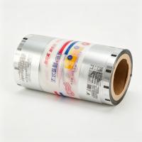 China Glossy Transparent Food Grade Composite Packaging Roll Film | BOPP/CPP PET/PE Laminated Automatic Packing Roll Stock For Cheese Biscuit Candy OEM Custom Printed for sale