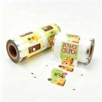 China Food Grade Composite Packaging Roll Film For Fruit Flavored Small Cakes Meringue Cookies | BOPP/CPP BOPP/VMPET Laminated Automatic Packing Roll Stock For Baked Pastry OEM Custom Printed for sale