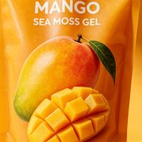 China 500ml Mango Juice Liquid Stand Up Spout Pouch | Food Grade Laminated Refillable Squeeze Spout Bag For Fruit Puree Sea Moss Gel Drink OEM Custom Printed for sale