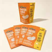 China Recyclable Mono Material PE/PE Stand Up Doypack | Custom Printed Dry Snack Pouch With Transparent Window For Plant Protein Food for sale