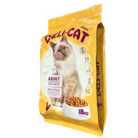 China 18kg Glossy Finish Quad Seal Cat Food Bag | PFAS‑Free High Barrier Long Shelf Life Pet Food Packaging Pouch With Resealable Zipper for sale