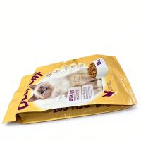 China 18kg Glossy Finish Quad Seal Cat Food Bag | PFAS‑Free High Barrier Long Shelf Life Pet Food Packaging Pouch With Resealable Zipper for sale