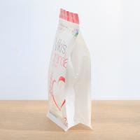China Custom Printed Eight Side Seal Food Pouches | Glossy Stand‑Up Food Packaging Bags Custom for sale