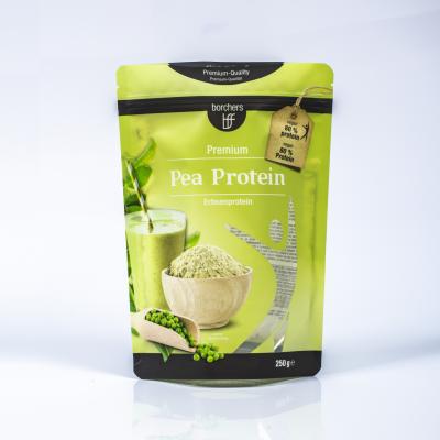 China High Barrier Multi‑Layer Laminated Food‑Safe 250g Stand‑Up Doypack With Zipper & Clear Window For Dry Food Powder for sale