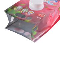 China 4L Stand‑up Bib Pouch with Butterfly Tap Valve | Wine Fruit Puree Berry Juice Liquid Beverage Packaging for sale