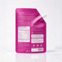 China Matt Finished Printed 70g Drink Mix Juice Plastic Spout Packaging Pouch Bag for sale