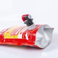 China Manufacturer Custom Size Stand-Up Pouch With Tap & Spout For Ready-To-Use Hummingbird Nectar | Custom Liquid Flexible Packaging for sale