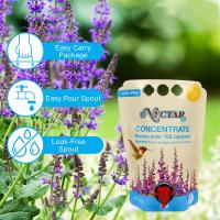China Bulk High Barrier Matt Finished Flexible Pouch With Tap for Garden Wildlife Liquid Concentrate | 1.5L Custom Aluminum Foil Syrup Packaging for sale