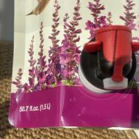 China Custom Logo Ready‑to‑Pour Liquid Packaging Large Capacity Stand Pouch with Dispenser Valve for Hummingbird Nectar for sale