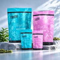 China Custom Printed Matt Organic Fertilizer Bags with Slider Zipper Flexible Packaging for Organic Fertilizers and Garden Products for sale