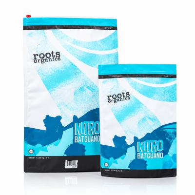 China Custom Printed Matt Organic Fertilizer Bags with Slider Zipper Flexible Packaging for Organic Fertilizers and Garden Products for sale